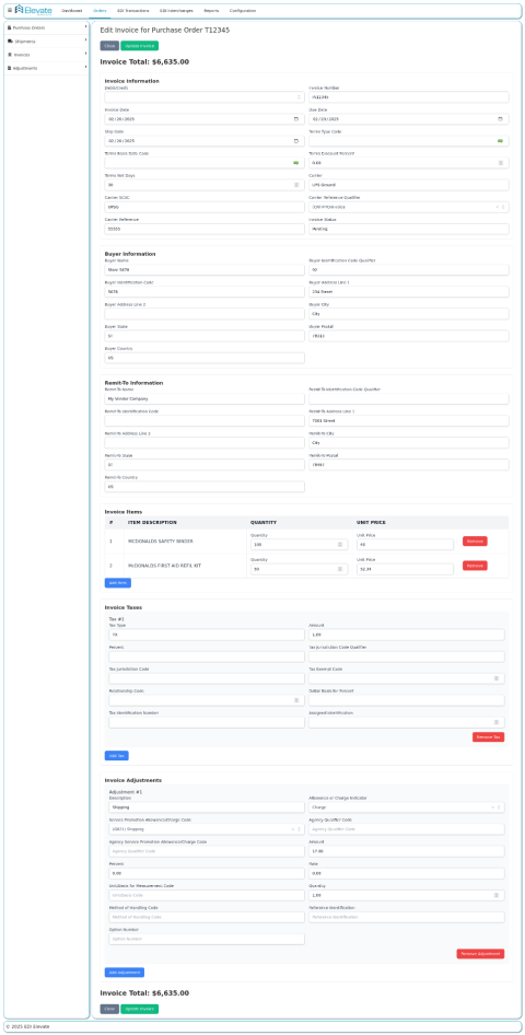 EDI 810 Invoice | EDI Consulting. Support and Document Integration